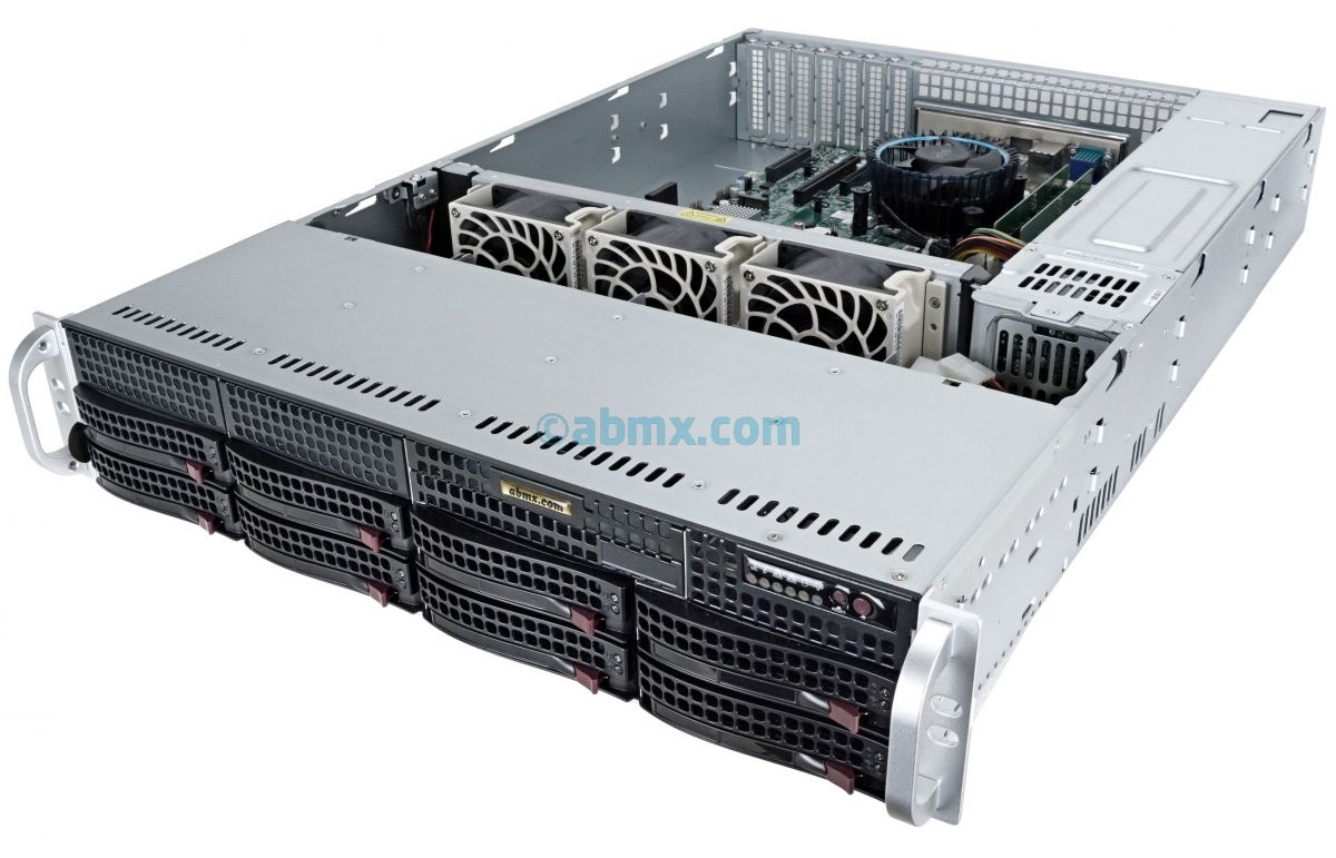 2U Rackmount Server - 8 x Hot-swap Bays | ABMX Servers